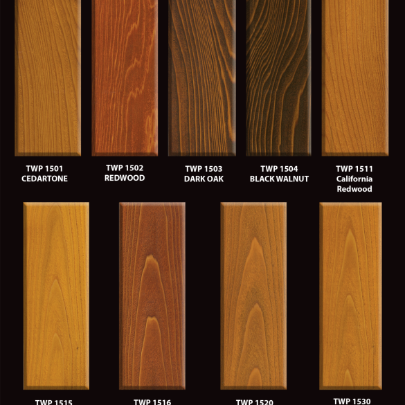 TWP Stain Samples | www.twpstain.com